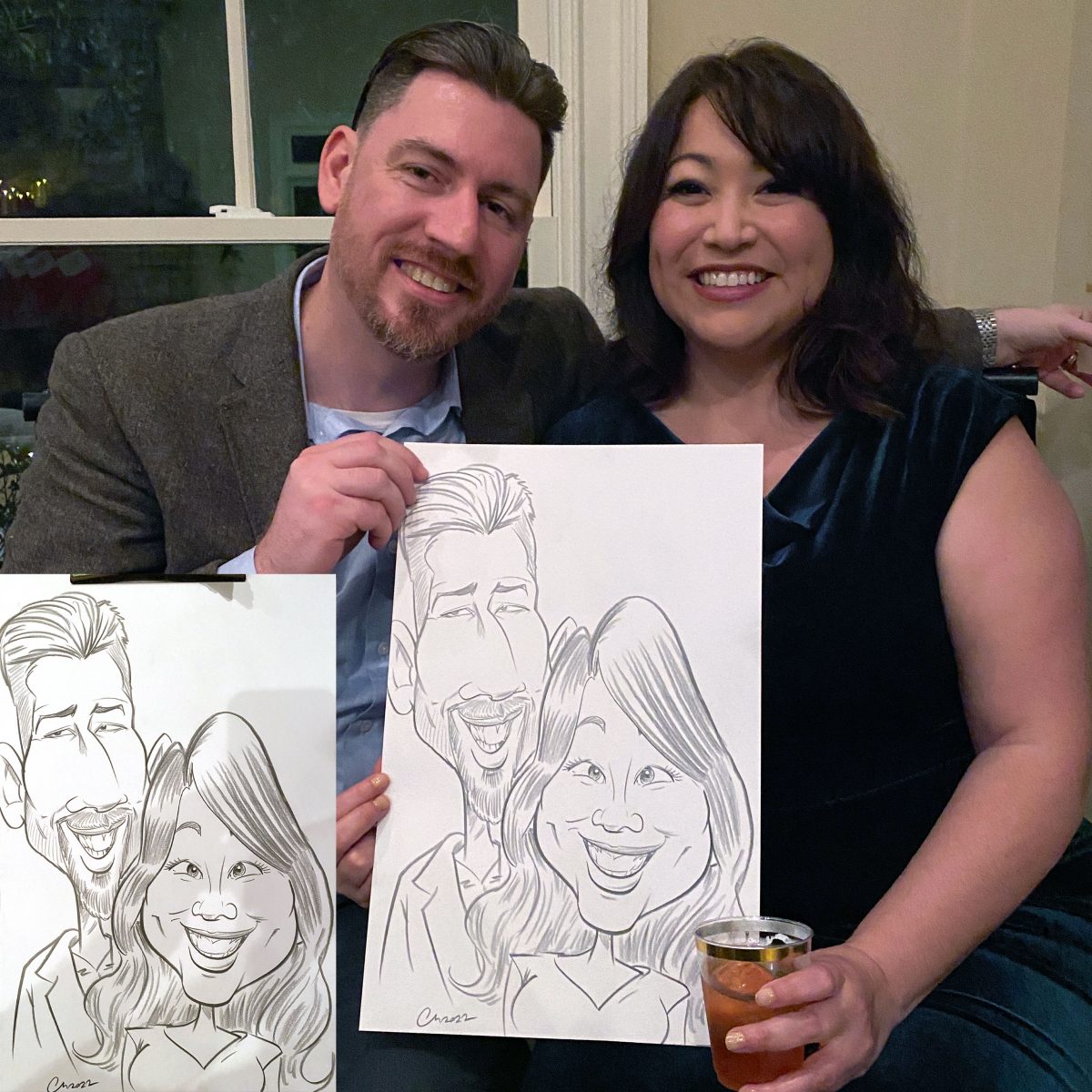 Live Caricatures – Noosh! Studios
